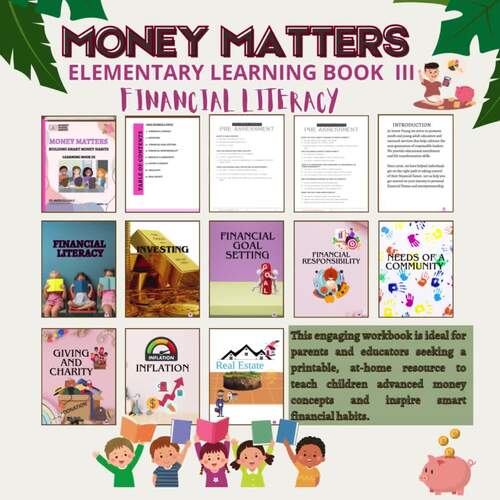 Elementary Financial Literacy Book III · Fun Money Learning Book ...