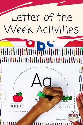 Kindergarten Alphabet Hats by Teaching with Love and Kindness | TPT