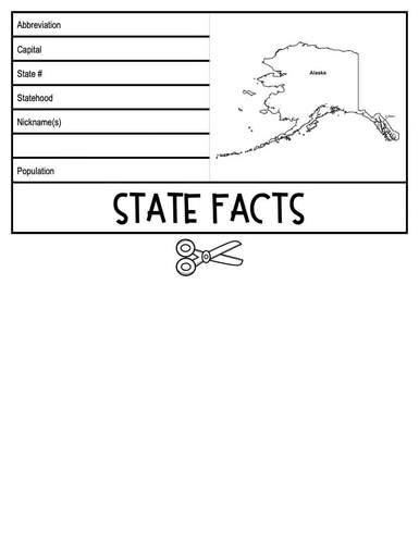 Alaska State Flipbook (Capital, Bird, Flower, Flag, Animal) by Heather ...