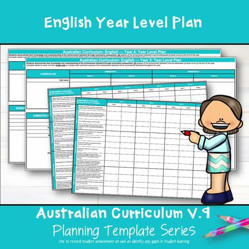 V9 Australian Curriculum ACHIEVEMENT STANDARDS Bundle Pack - Years 3 and 4
