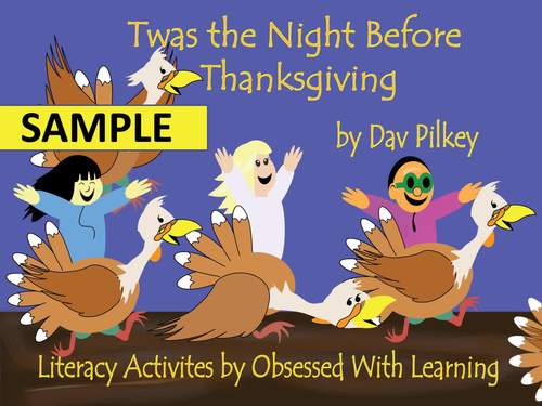 Twas the Night Before Thanksgiving Activities, Poetry Elements, Writing ...