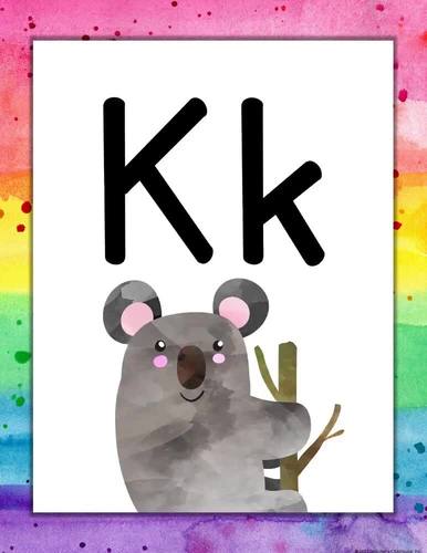 Just Decor - Watercolor Rainbow Classroom Decor | Classroom Theme