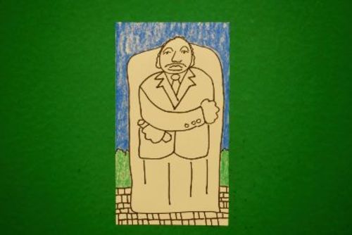 Let's Draw the Dr. King Memorial-Washington DC! by Patty Fernandez Artist