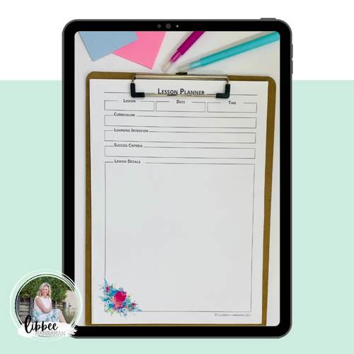 Teacher Lesson Planner by Teacher Planning Resources | TPT