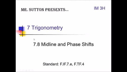Trigonometry Unit (Algebra 2 Honors) by Mr Sutton Presents | TPT