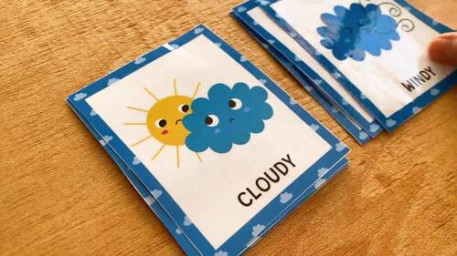 Flashcards Bundle Printable for Kids, Farm Animals Weather, Alphabet ...