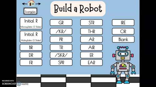 Build a Robot BOOM Cards™ Initial R, R Blends, Vocalic R Sounds ...