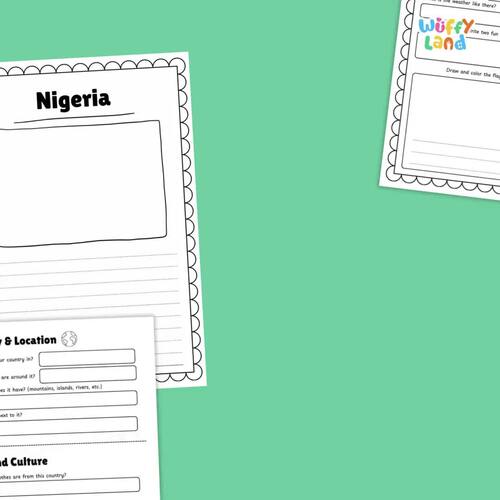 Nigeria Country Study | Africa Geography Research Project Social Study ...
