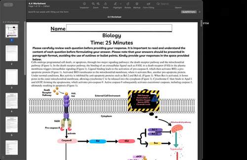 AP Biology UNIT 4 Cell Communication 4.4 Feedback FRO & MCQ Test Assessment