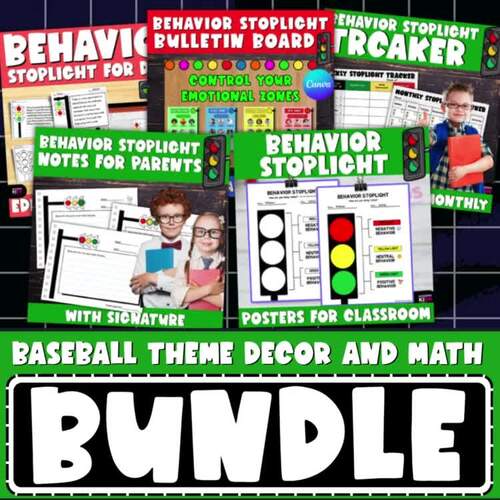 Stoplight Behavior Classroom Management BUNDLE! by ModernKids LearningPress
