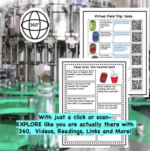 Soda Factory and Science Virtual Field Trip Updated by TeachWithBri