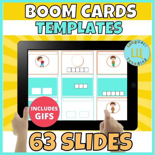 Boom cards Templates | FREEBIE in PREVIEW by Teachers Resource Store