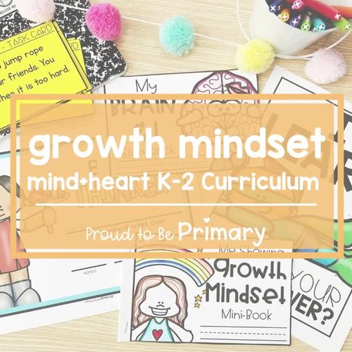 Growth Mindset The Power of Yet Brain Activities Slides Posters ...