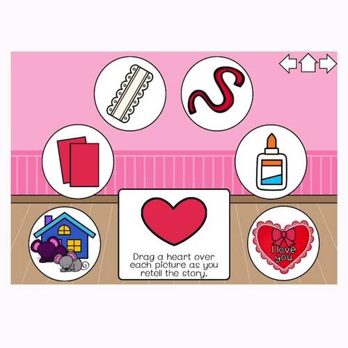 Mouse's First Valentine Book Companion for Boom by Speechin Made Easy