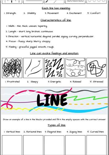 Mastering the Element of Art - Line: Technique, Emotion & Creative Prompts