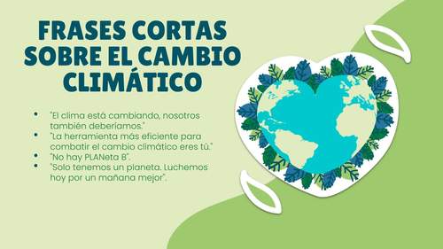 AP Spanish – El Cambio Climático (Práctica integral en español).