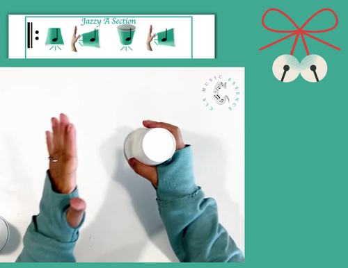 Leroy Anderson's Sleigh Ride - A Cup Song Christmas Music Activity or ...