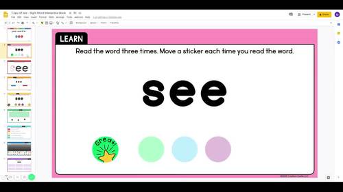 Sight Word Books Bundle for Google Slides | High Frequency Words Practice