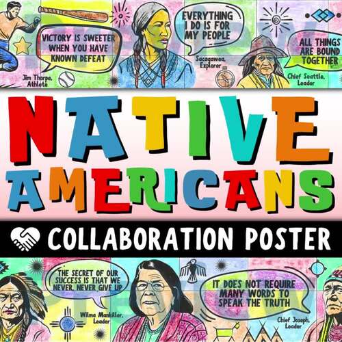 Native American Heritage Month Indigenous Leaders Collaborative Poster ...