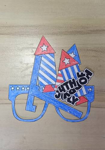 4th of july coloring pages rockets