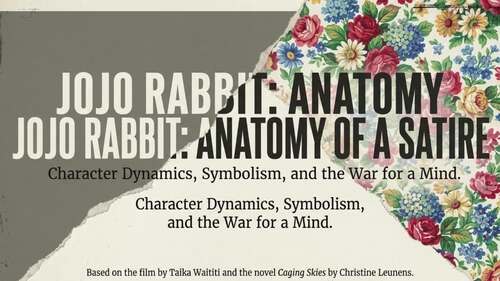 Jojo Rabbit Film Study Unit | Taika Waititi | High School ELA | AP ...