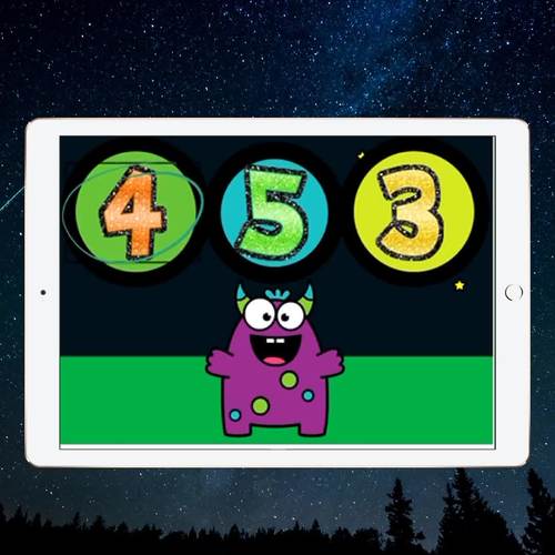 Cherche les nombres de 0 à 10 | Les monstres d'Halloween | French Boom ...