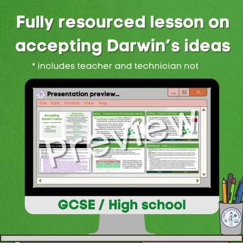 Accepting Darwin's ideas by CMGs Science lessons | TPT