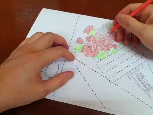 Mother’s Day Flower Bouquet DIY Card | Printable Spring Craft ...