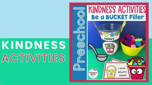 Kindness Ideas For Preschoolers - Bucket Filler Challenge by Preschool SOS