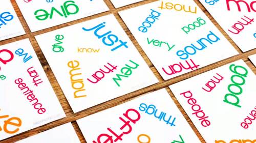 Sight Words Game: Pair Stare Fry Fourth Hundred | TpT