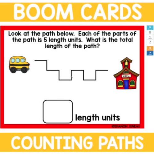 Counting Path Units using Boom Cards by Shanon Juneau We are Better ...