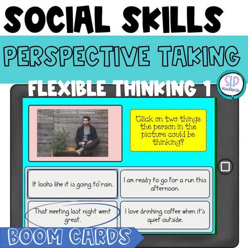 Taking Perspective Bundle Social Skills Non Verbal Inferences Speech ...
