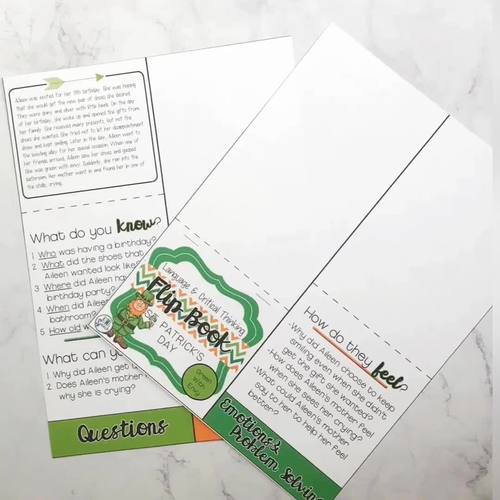 St. Patrick's Day Language Passages for Vocabulary, Idioms, and Inferencing