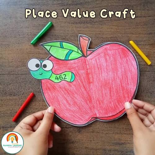 Fall Place Value Craft | Place Value Craftivity | Place Value ...