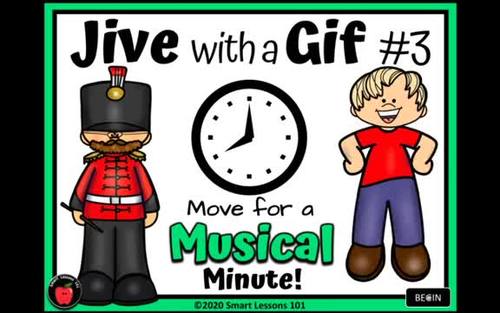 JIVE With A GIF #3 Brain Breaks Music Minutes Brain Break Music Activity