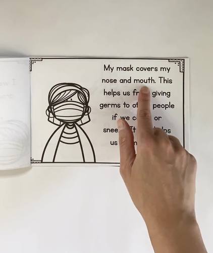 Wearing a Mask Social Story & Slides by Miss Clark's Spoonful | TPT