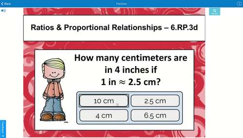6th Grade Math Review Boom Cards – Self-Correcting Digital Task Cards ...