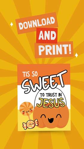 Printable Christian Candy Tags | Religious Halloween Treat Tags for Kids