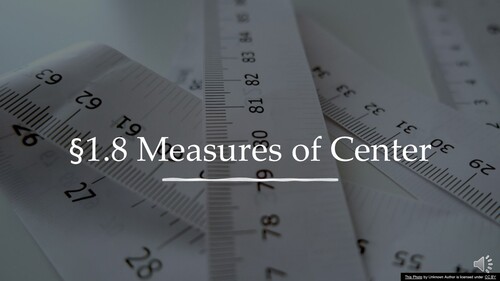 1.8 Measure of Center by Math Redeemed | TPT