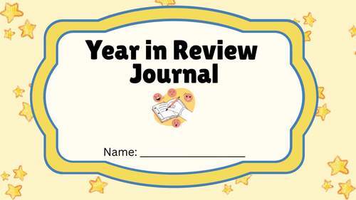 From First Day to Last Bell: End of Year Social Studies Reflection Journal