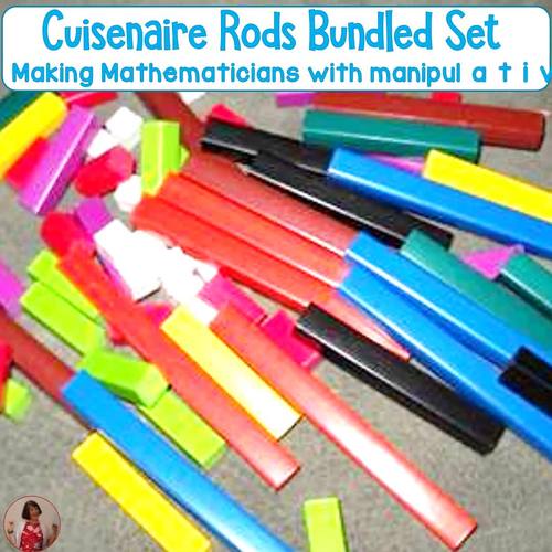 Cuisenaire Rods Making Mathematicians Hands-On with Manipulatives Bundle