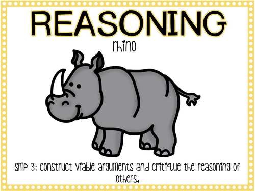 Math Practices Posters with Buddies by Erika Deane | TpT