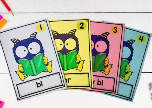 Silabas Trabadas Libros lectura guiada | Spanish Blends Guided Reading ...