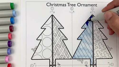 Pop Art 3D Christmas Ornaments | A Long-time Favorite Christmas Craft ...