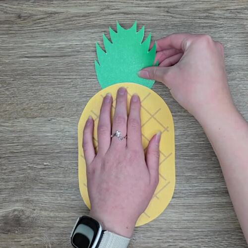 Summer Pineapple Craft Template by Mollers Makes It | TPT