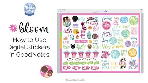 65 Digital Color Coding Clip Art - Sticker PNGs and GoodNotes Booklet