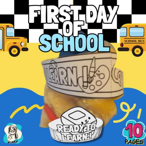 Back to School Craft | Headband, Hats &Crowns | First Day & Ready to Learn