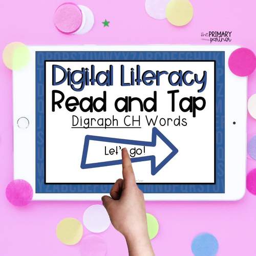 Digraph CH Digital Interactive Task Cards | Self-Checking Google Slides ...