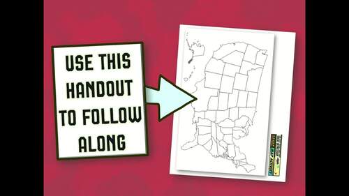 Great Depression Map Activity: Step-by-Step Slides & Maps to Visualize ...