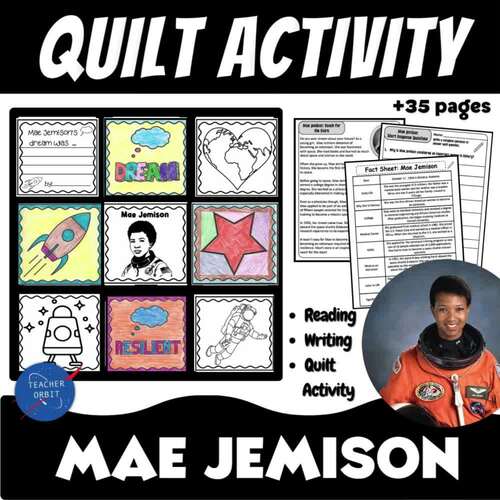 Mae Among the Stars Collaborative Quilt Jemison Black History Month Women's
